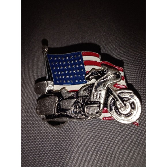 Harley-Davidson | Accessories | Harley Davidson Motorcycle Us Flag Bike ...